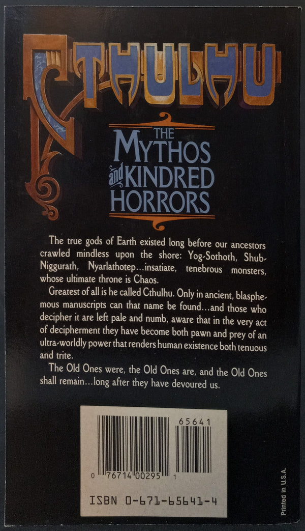Cthulhu The Mythos and Kindred Horrors - Neutral Good Books