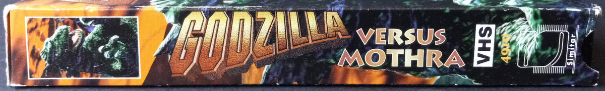 GODZILLA VERSUS MOTHRA VHS - Neutral Good Books