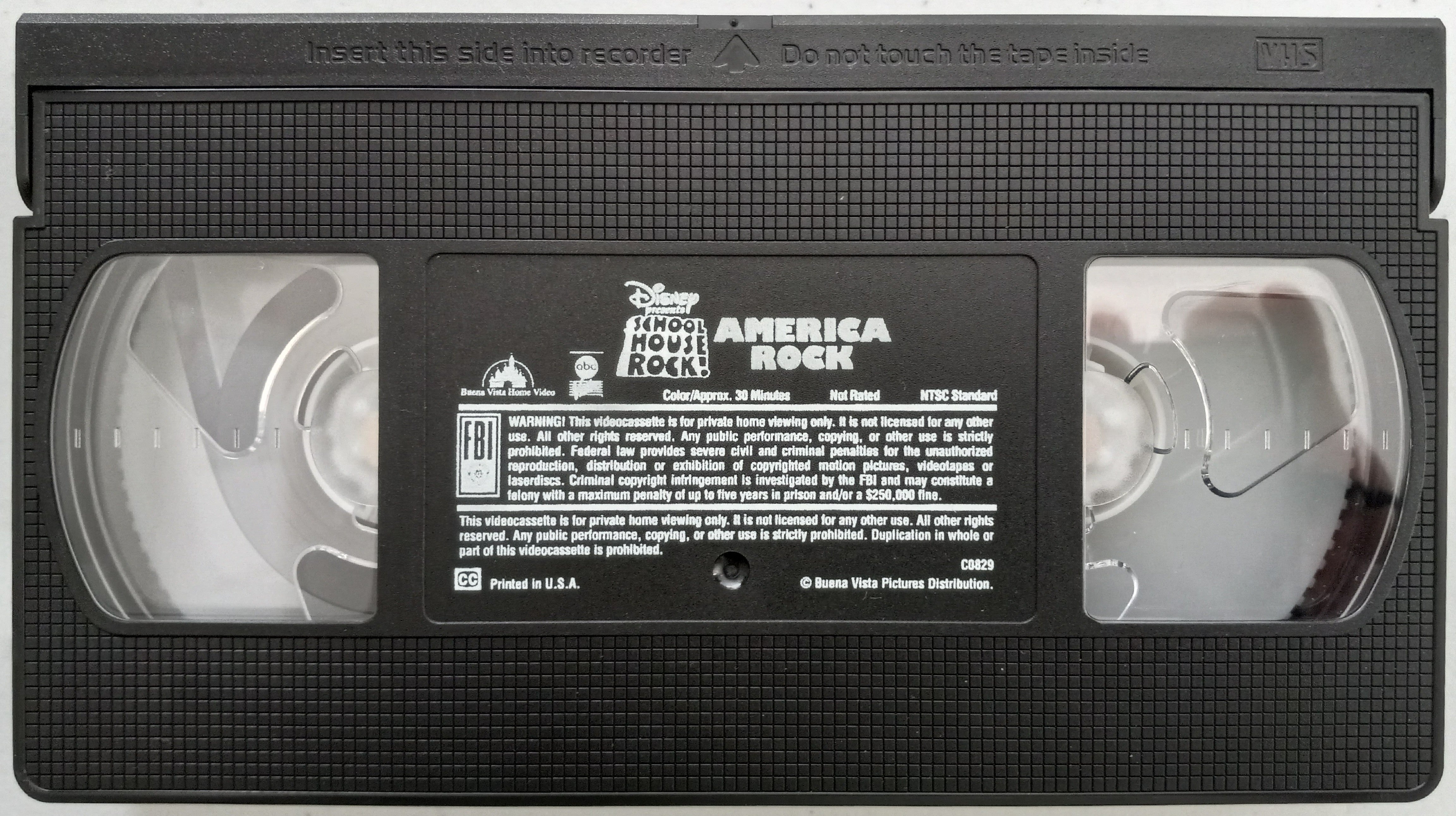 SCHOOL HOUSE ROCKS! AMERICA ROCK VHS - Neutral Good Books